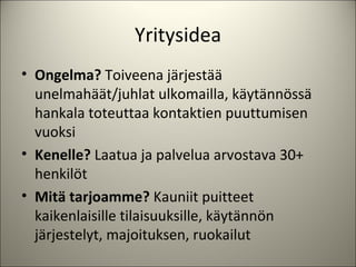 Vava yritys valmis | PPT