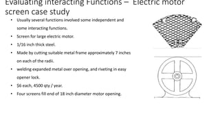 Value Analysis and Value Engineering -Function & Evaluation of Function ...