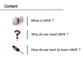 What is VAVE | PPTX