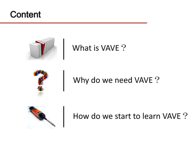 What is VAVE | PPTX