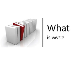What is VAVE | PPTX