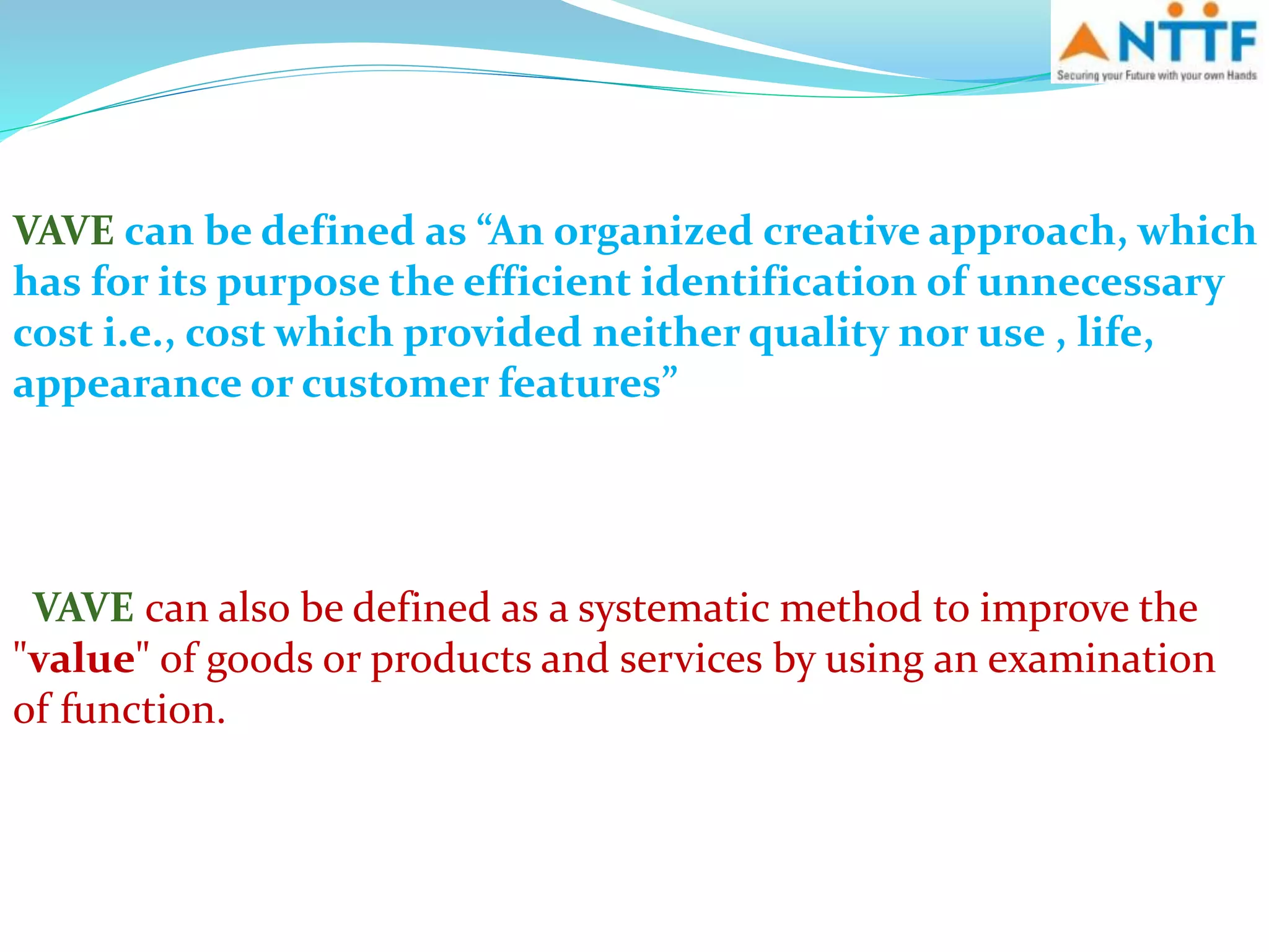 Vave nttf- tech talk | PPTX