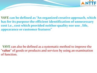 Vave nttf- tech talk | PPTX