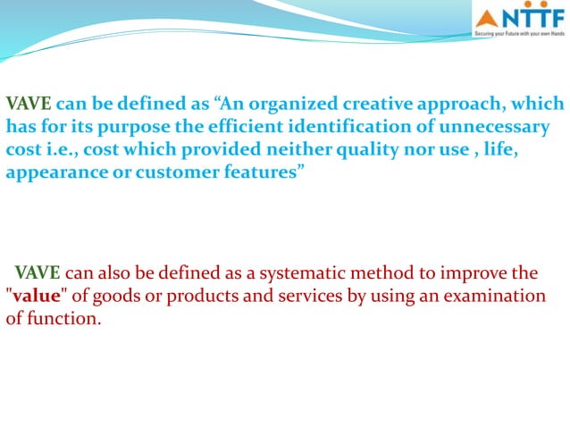 Vave nttf- tech talk | PPTX