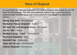 Vavs of Gujarat- History of architecture | PDF