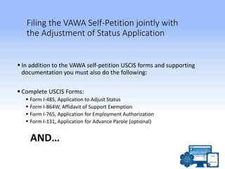 VAWA - Violence Against Women Act Presentation | PDF