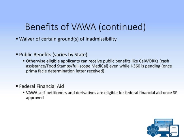 VAWA - Violence Against Women Act Presentation | PDF