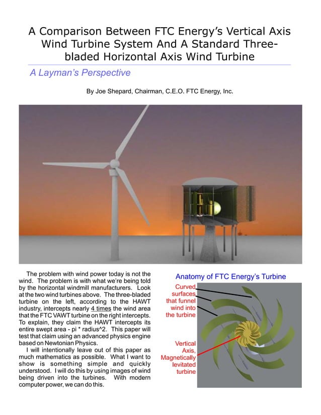 Vawt and Hawt comparison | PDF