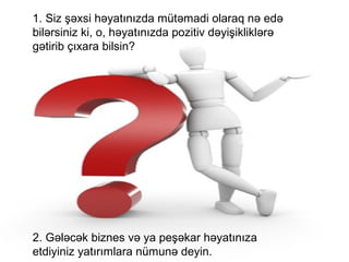 Vaxtin idare olunması | PPT