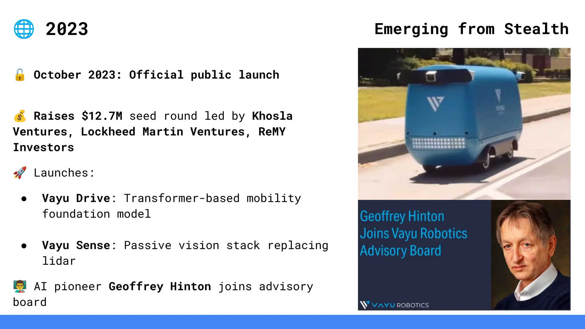 Vayu Robotics: Building the AI Brain for Robots (2021–2026) | PDF