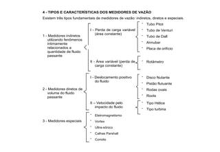 apostila Vazão na instrumentação do senai .ppt