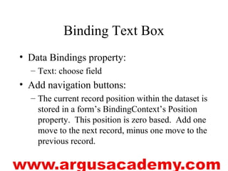 Visual Basic Net Data Accesss Vii Pps