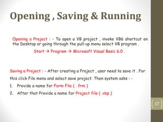 Visual basic | PPT