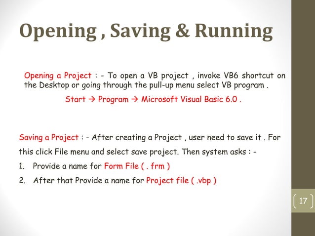Visual basic | PPT