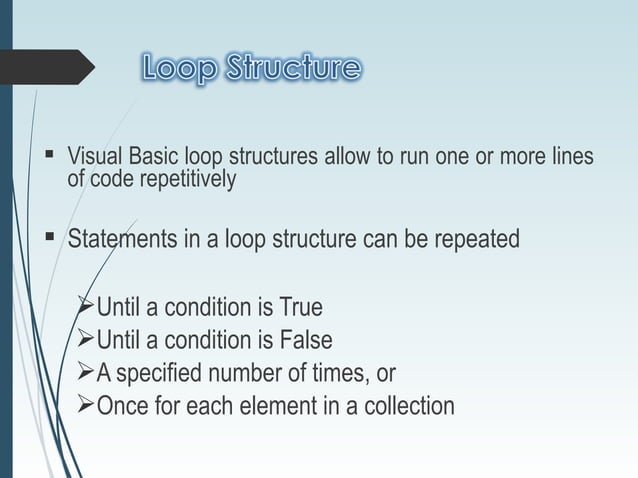 Do,Do while loop .net Visual Basic | PPT