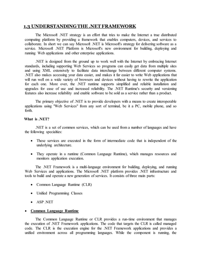 Vb.net class notes | DOCX