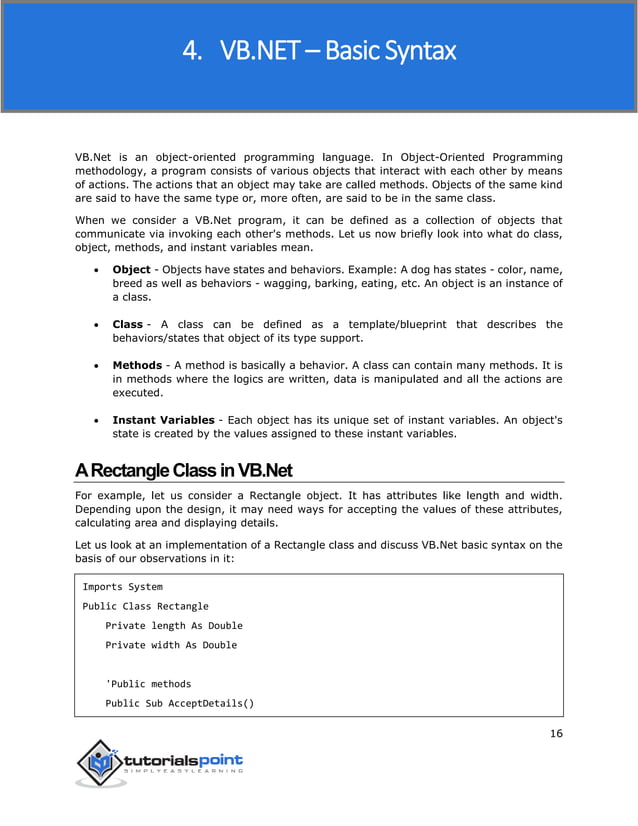 vb.net_tutorial.pdf | Free Download