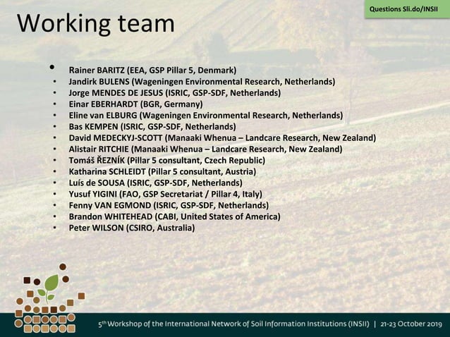 Vb - GloSIS Data Exchange Model | PPT