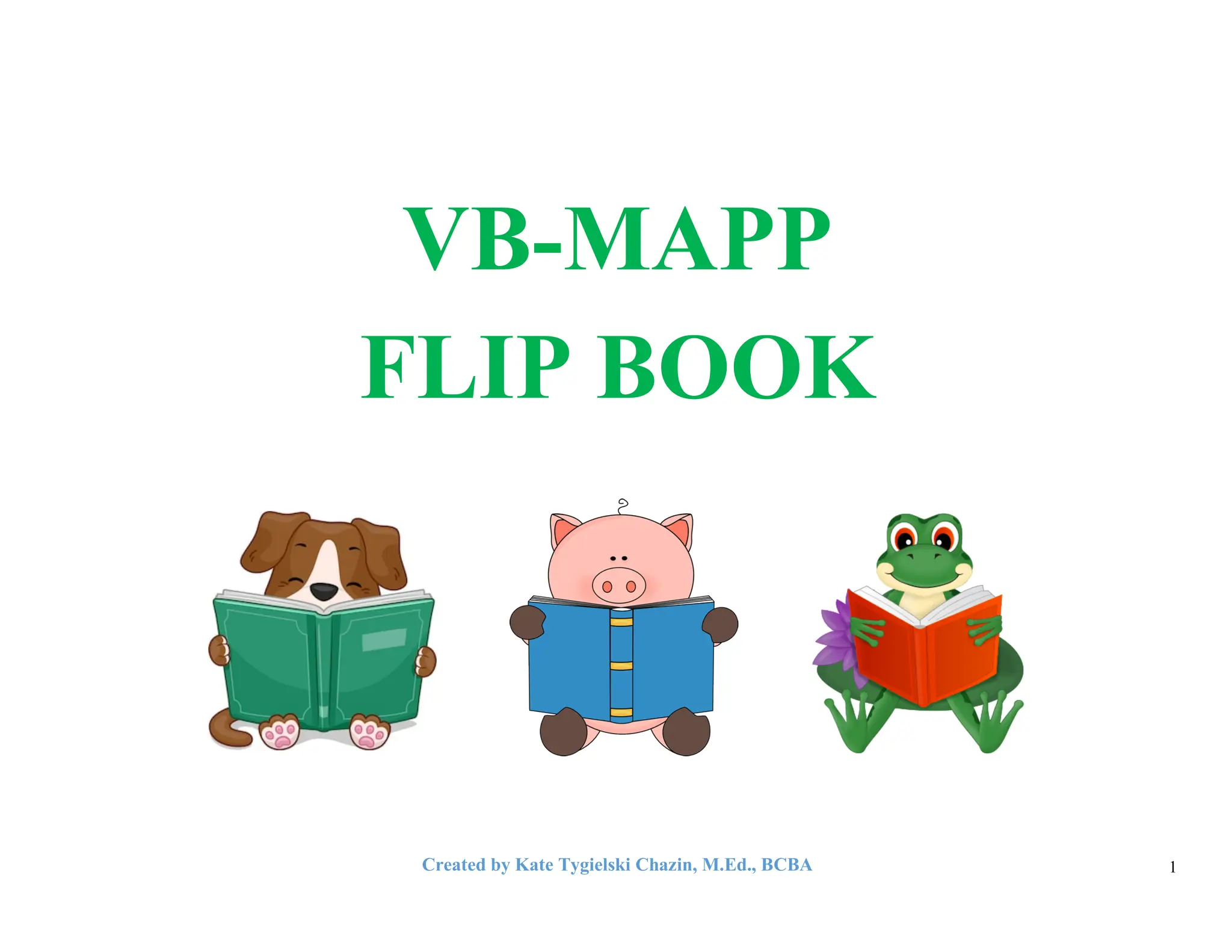 VB-MAPP_Flip_Book.pdf, imagens para avaliação | PDF