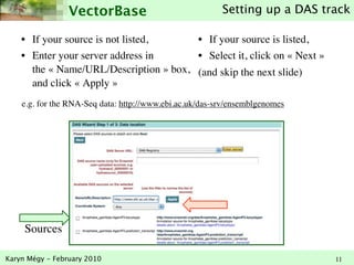 VectorBase DAS Tutorial | KEY | Web Development | Internet