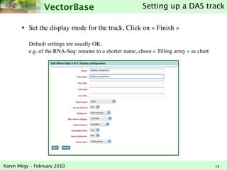VectorBase DAS Tutorial | KEY | Web Development | Internet