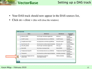 VectorBase DAS Tutorial | KEY | Web Development | Internet