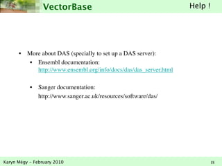 VectorBase DAS Tutorial | KEY | Web Development | Internet