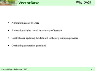 VectorBase DAS Tutorial | KEY | Web Development | Internet