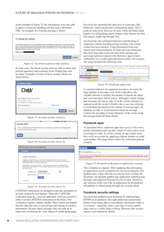 Facebook Attacks - an in-depth analysis | PDF