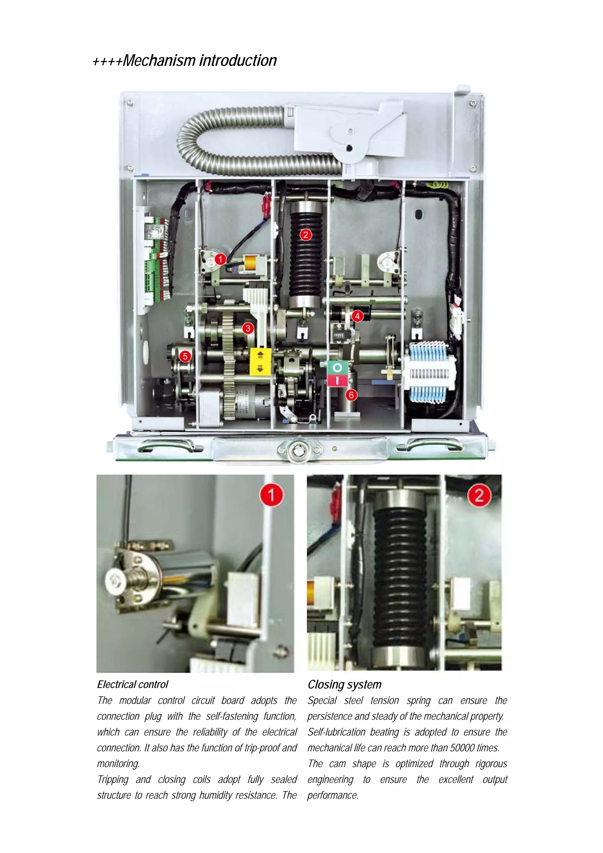 Vb4p series indoor vacuum circuit breaker | PDF