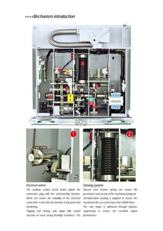 Vb4p series indoor vacuum circuit breaker | PDF