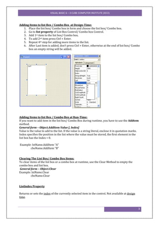 Vb6 ch.7-3 cci | PDF