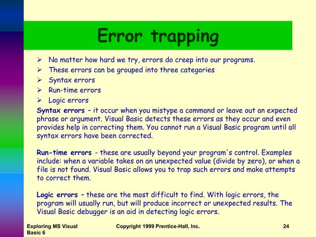 VB_ERROR CONTROL_FILE HANDLING.ppt