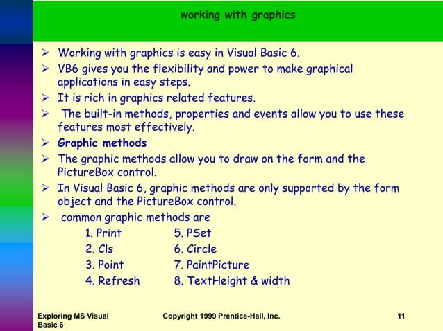 VB6_OBJECTS AND GRAPHICS.ppt