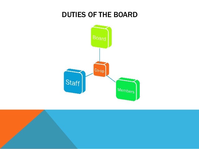 Board Roles and Responsibilities