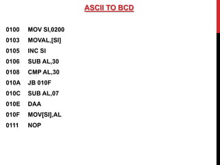 Vb 8086 programme | PPT