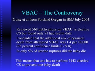 Visual Basic of Caeserian Section in Governemnt Hospitals | PPT