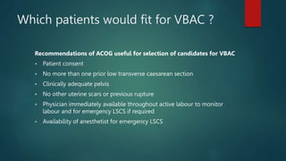 VBAC by Dr Alka.pptx