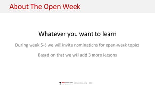 VBA Classes from Chandoo.org - Course Brochure | PPTX