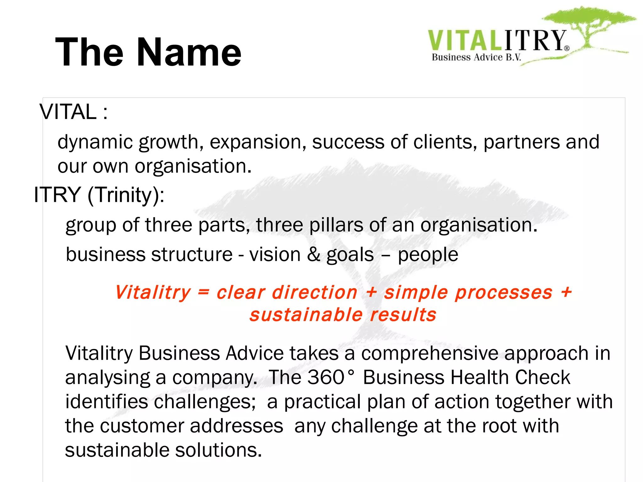 VBA Corporate Overview 220909 | PPT