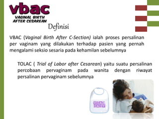 Vbac ppt | PPTX