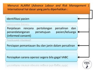 Vbac ppt | PPTX