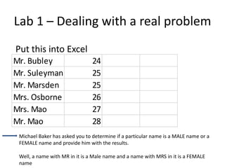 Vba Excel Level 2 | PPTX | Programming Languages | Computing