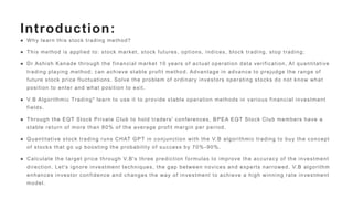 VB Algorithmic Trading for people who wants to know.pptx