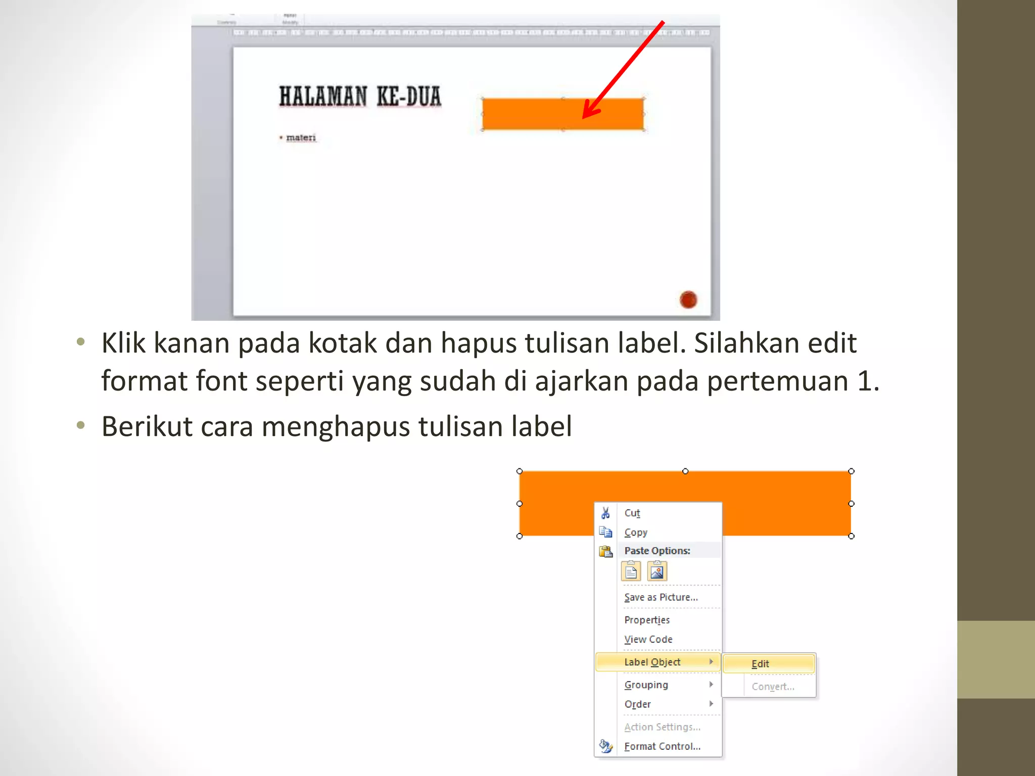 Vba power point tipe data | PPTX