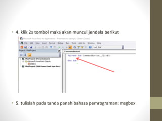 Vba power point tipe data | PPTX