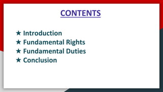 Fundamental Rights and Duties | PPT