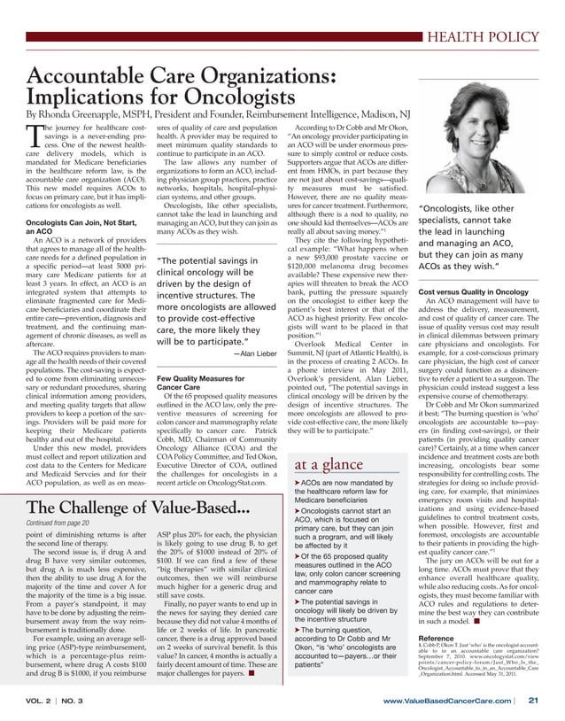 Vbcc Aco Article | PDF