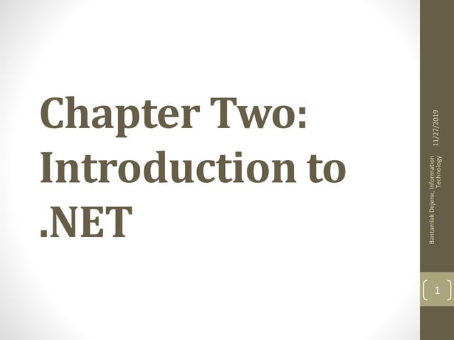 Vb ch 2-introduction_to_.net