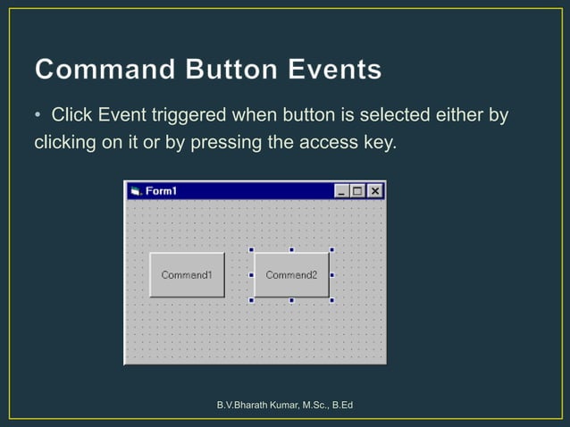 Vb 6.0 controls | PPTX